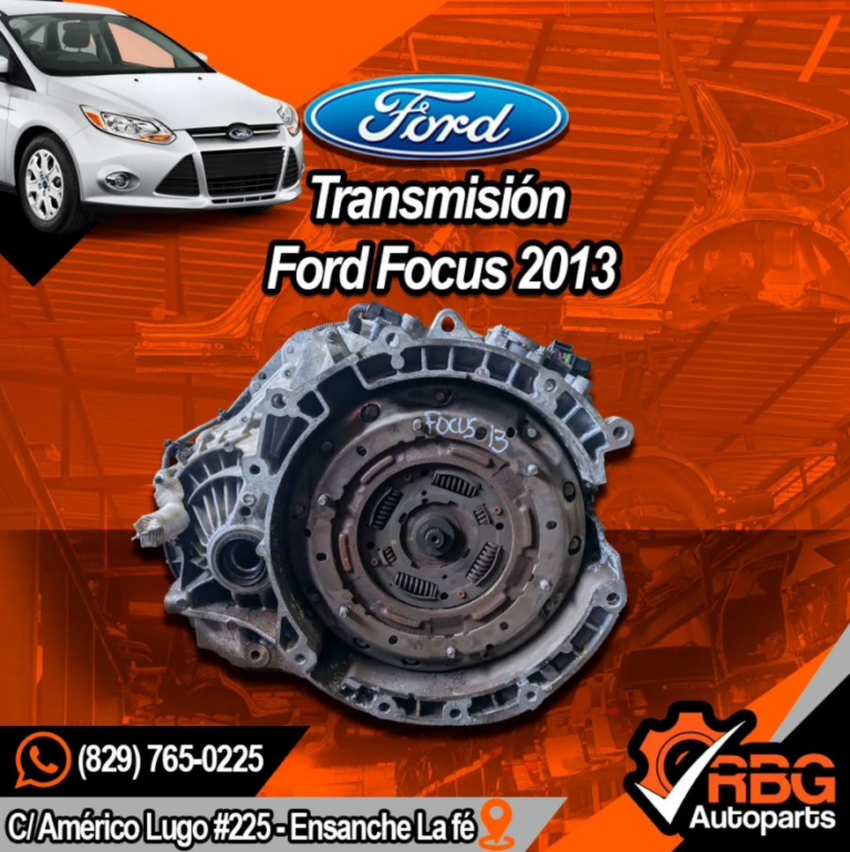 Transmision, Ford Focus 2013 | RBG Autoparts